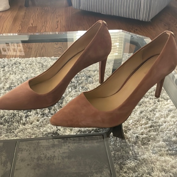 MICHAEL Michael Kors | Shoes | Michael Kors Dusty Rose Suede Pumps ...